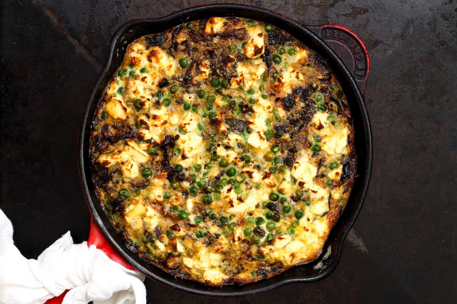 Spring Vegetable and Quinoa Frittata – Kiwi Quinoa